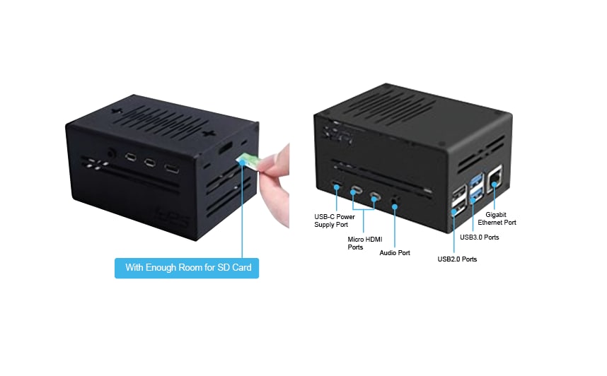 FIT0776 Raspberry Pi Case for Raspberry Pi 4B - DFRobot | Mouser